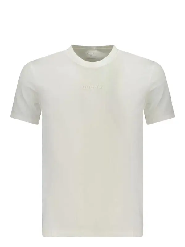 Guess Embossed-logo T-shirt - Neutrals