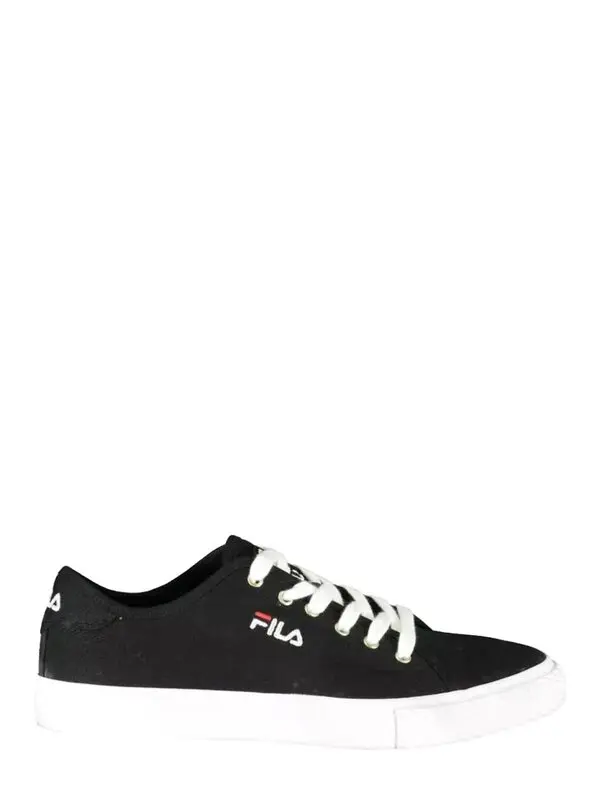 FILA Canvas Lace-up Sneakers - Black