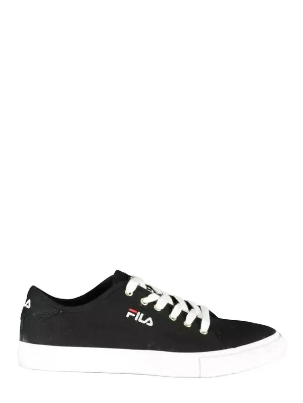 FILA Canvas Lace-up Sneakers - Black