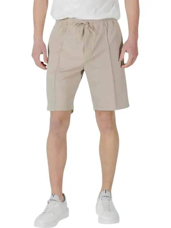 ANTONY MORATO Drawstring Pintuck Shorts - Neutrals