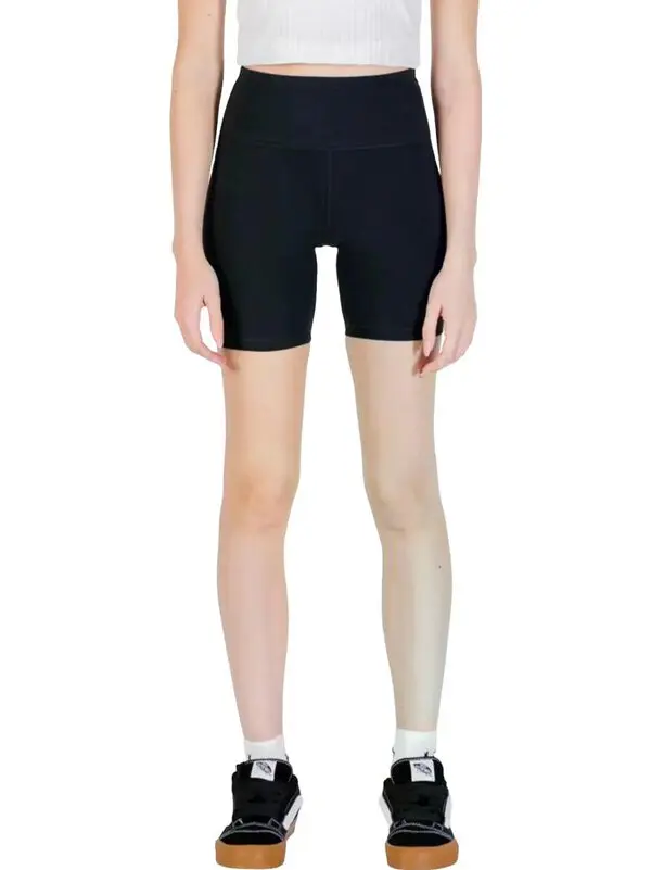 CONVERSE High-waisted Jersey Shorts - Black