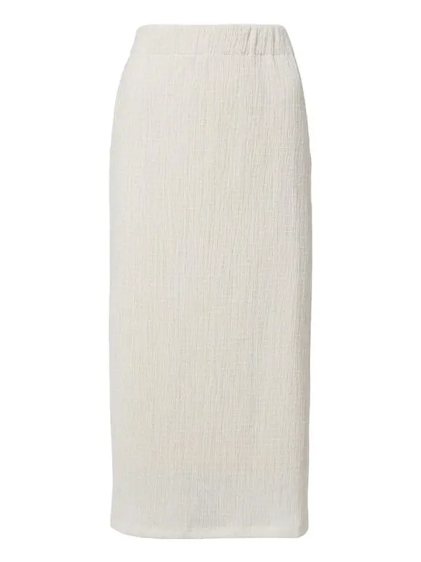Vince Knitted Pencil Skirt - White
