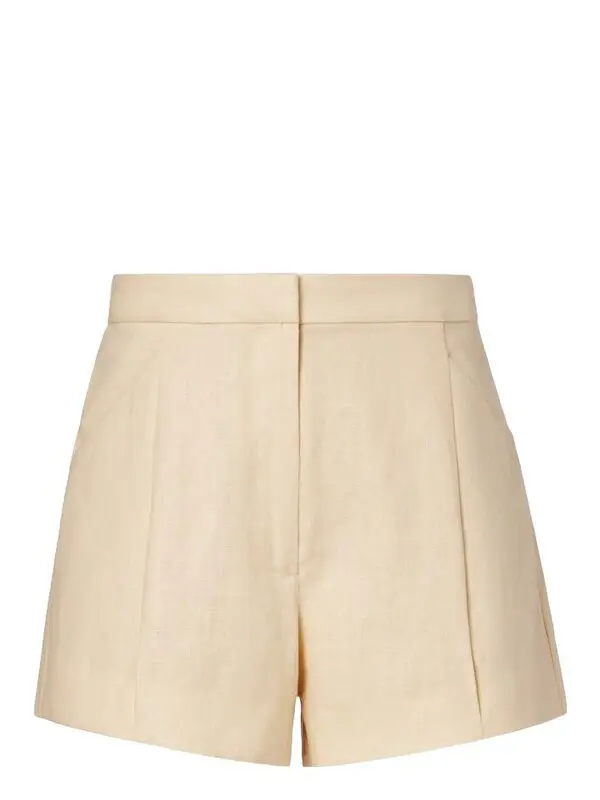 Posse Rosalie Linen Shorts - Beige
