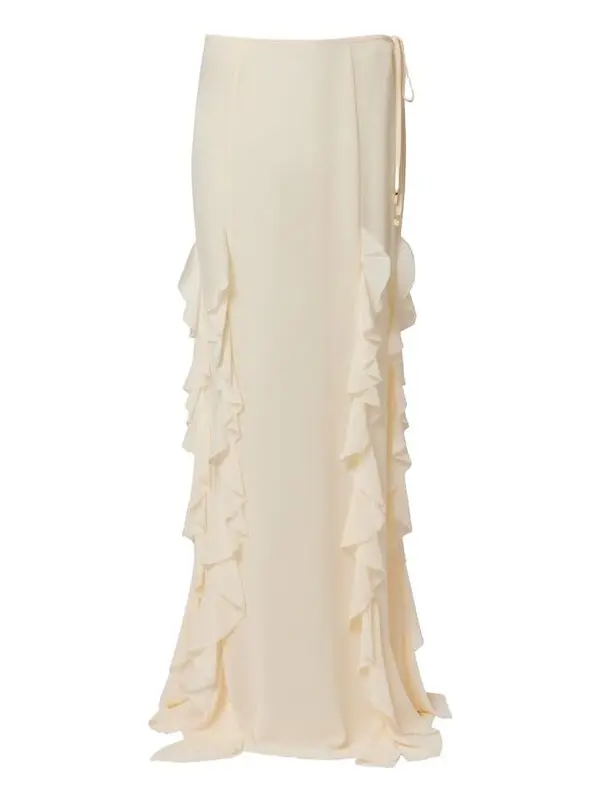 BANANHOT Ora Maxi Skirt - Beige