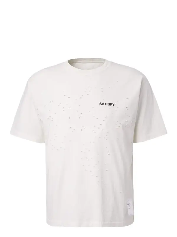 Satisfy Mothtech Cotton Jersey T-shirt - White