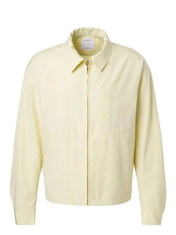 Visvim Somer Silk And Wool Jacket - Yellow