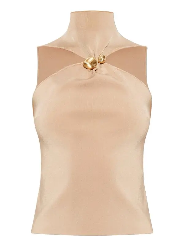 Cult Gaia Katherine Top - Beige