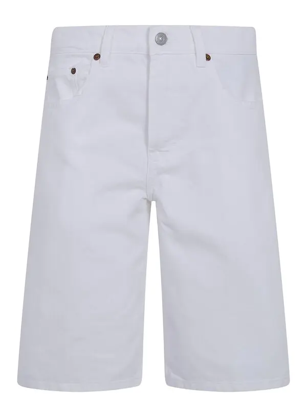 Polo Ralph Lauren Woven Bermuda Shorts - White