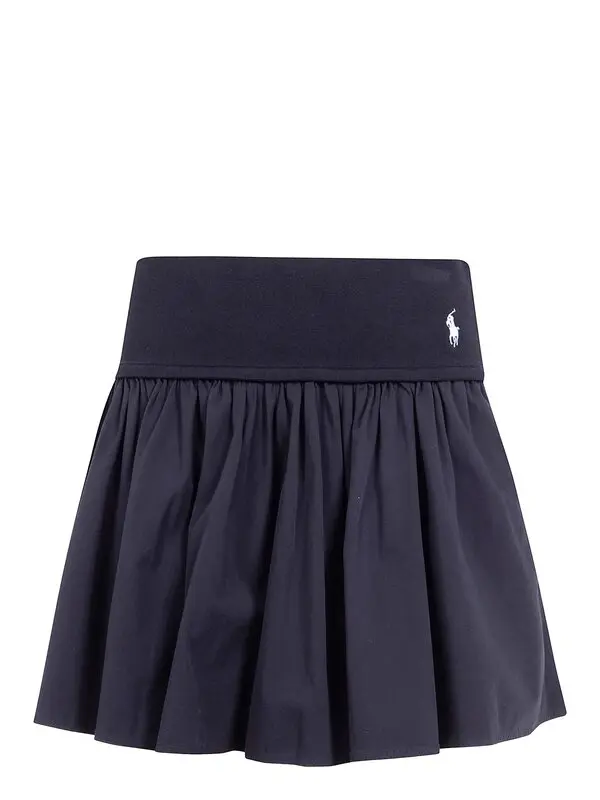 Polo Ralph Lauren Woven A-line Skirt - Black