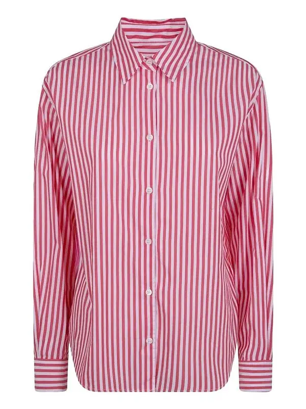 MC2 SAINT BARTH Meith Cotton Shirt - Red