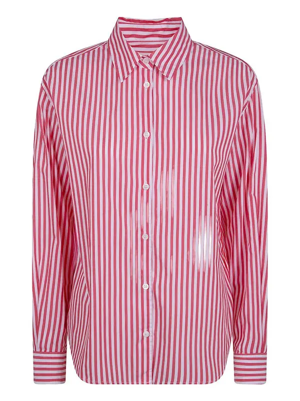 MC2 SAINT BARTH Meith Cotton Shirt - Red