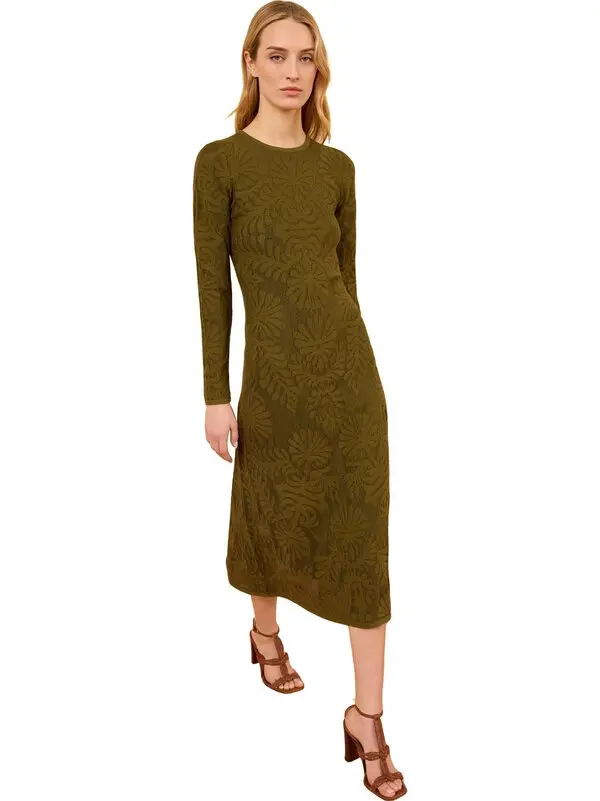 Ulla Johnson Angelica Midi Dress - Moss