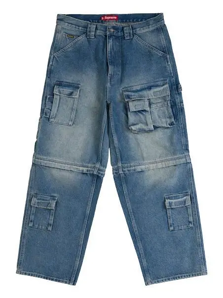 Supreme Zip-off Utility Pant - Denim