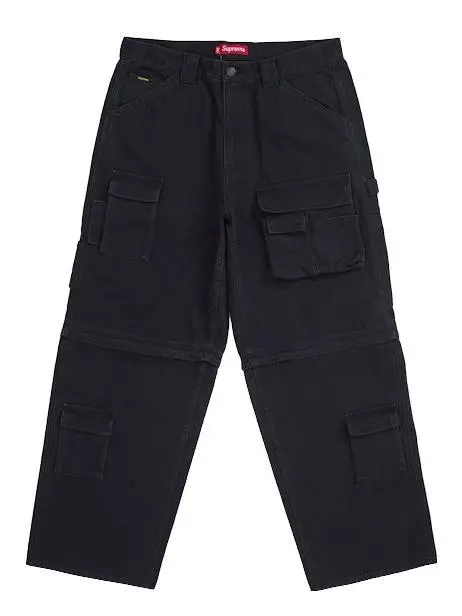 Supreme Zip-off Utility Pant - Black