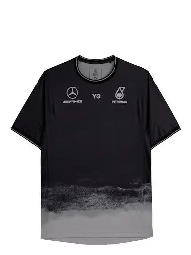 Adidas X Y3 Mercedes Amg Petronas Formula 1 Team Mechanics Jersey - Black