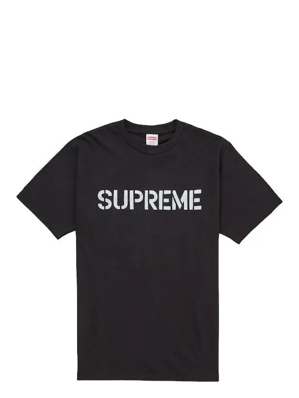Supreme Hard Tee Shirt - Black