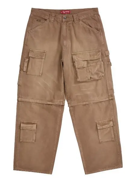 Supreme Zip-off Utility Pant - Brown