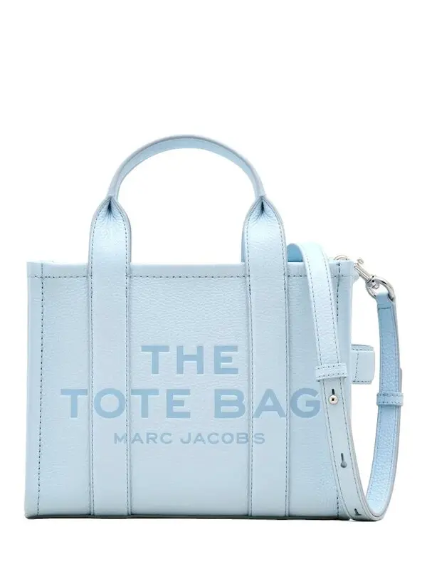 Marc Jacobs The Small Leather Tote Bag - Cloud Blue