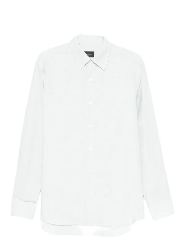 Brioni Cotton Shirt - Green