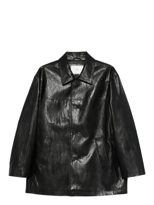 DUNST Vegan Leather Jacket - Black
