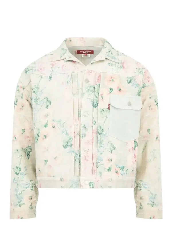 Junya Watanabe Printed Jacket - Beige