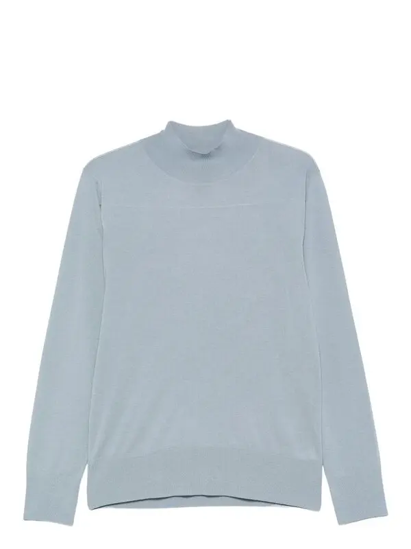 THE ROW Nari Wool Sweater - Sky Blue