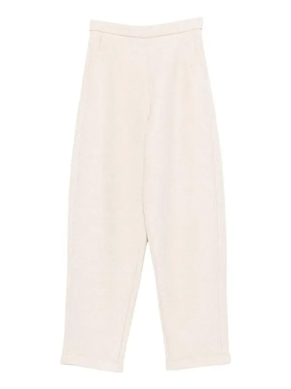 Max Mara Cotton Sweatpants - Beige