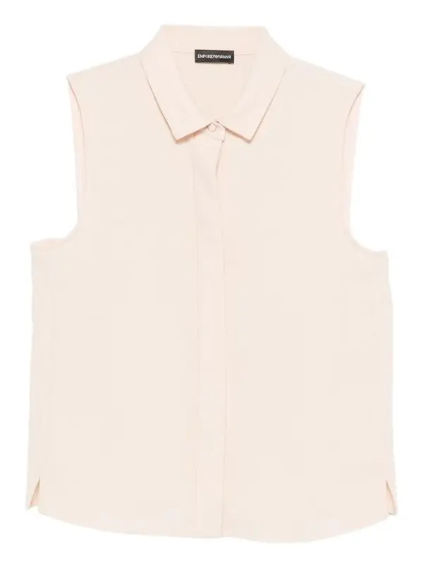Emporio Armani Sleeveless Blouse - Pink