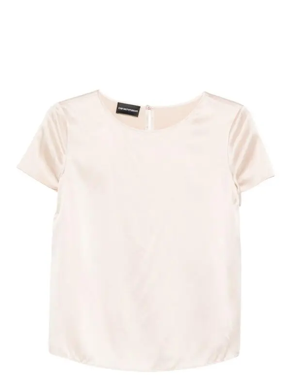 Emporio Armani Silk Top - Pink