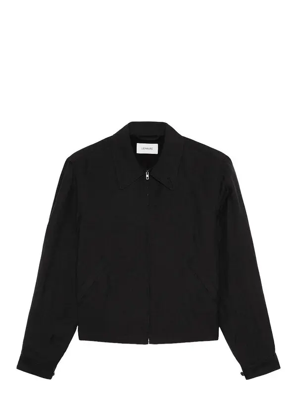 LEMAIRE Short Blouson - Ash Black