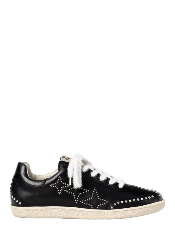 DUKE + DEXTER Plus Duke Studded Sneakers - Black Studded