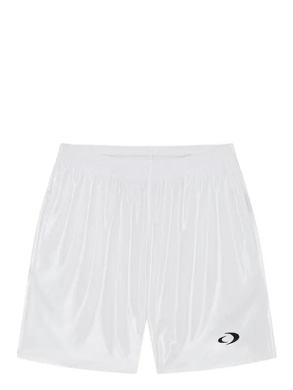 DUKE + DEXTER Cb Emblem Shorts - White