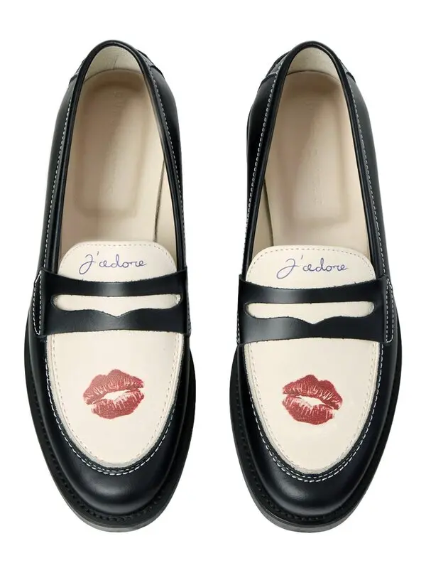 DUKE + DEXTER Wilde Penny Loafer - Kiss