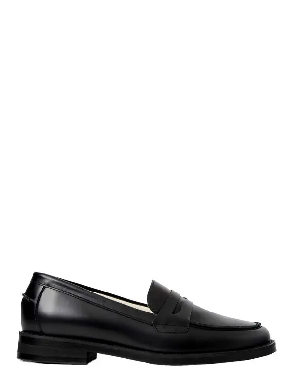 DUKE + DEXTER Wilde Penny Loafer - Black