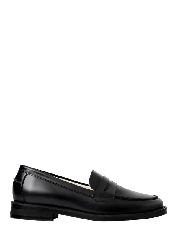 DUKE + DEXTER Wilde Penny Loafer - Black