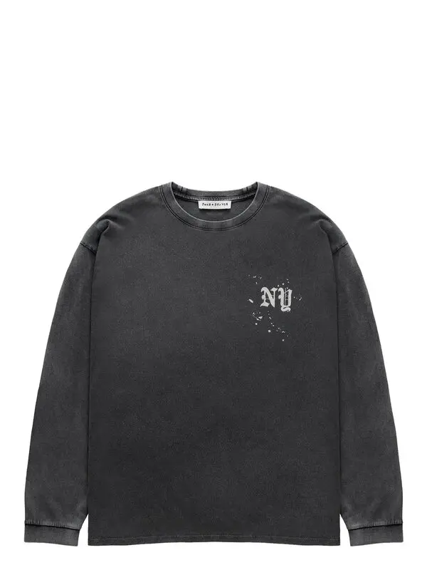 DUKE + DEXTER Long Sleeve Top - Ny Paint Splatter