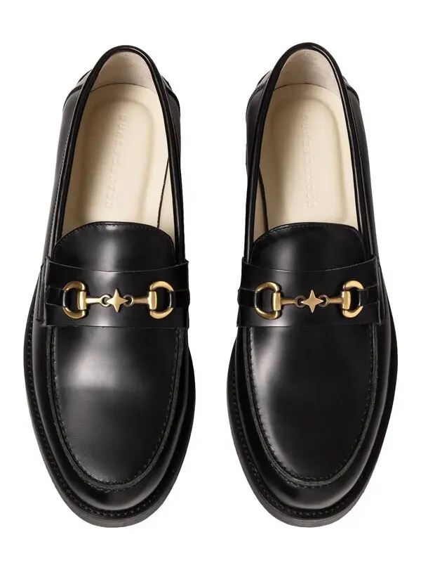 DUKE + DEXTER Wilde Plus Bit Loafer - Black