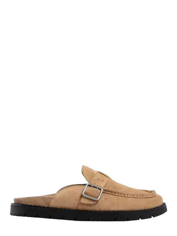 DUKE + DEXTER Winston Suede Mule - Mocha