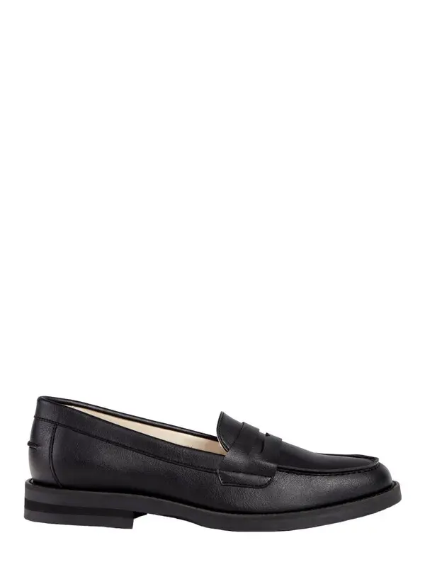 DUKE + DEXTER Wilde Vegan Penny Loafer - Black