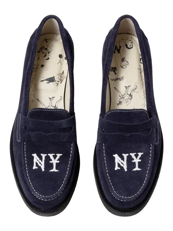 DUKE + DEXTER Wilde Penny Loafer - Ny Suede