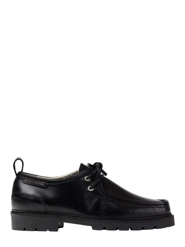 DUKE + DEXTER Moby Lace-up Leather Boots - Black