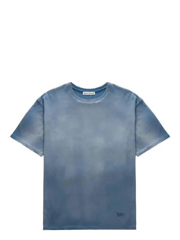 DUKE + DEXTER Sun Faded Workwear T-shirt - Washed Navy