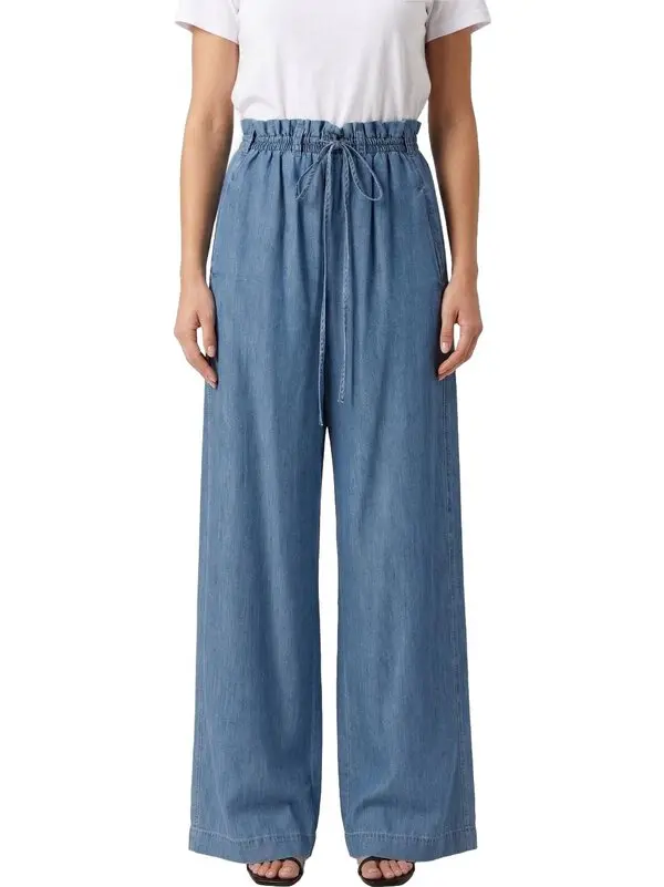 TELA Wide Leg Pants - Blue