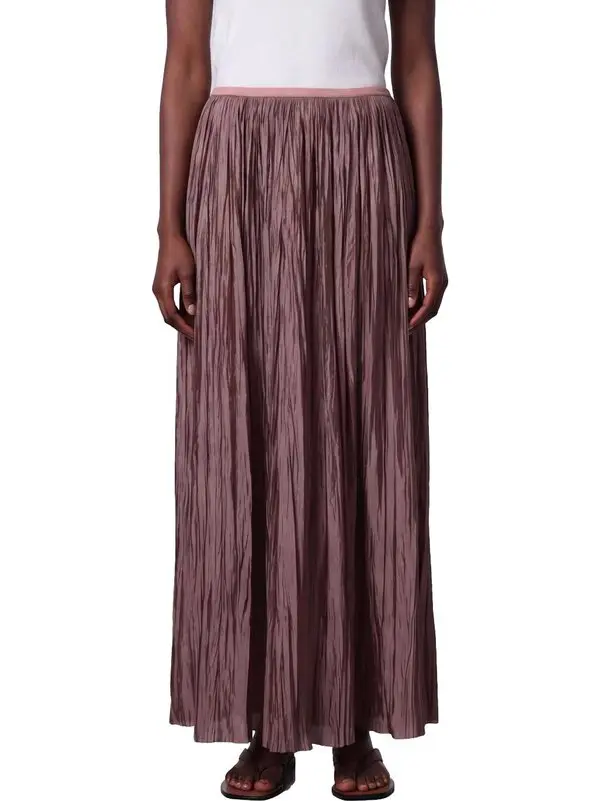 ROBERTO COLLINA Midi Skirt - Brown