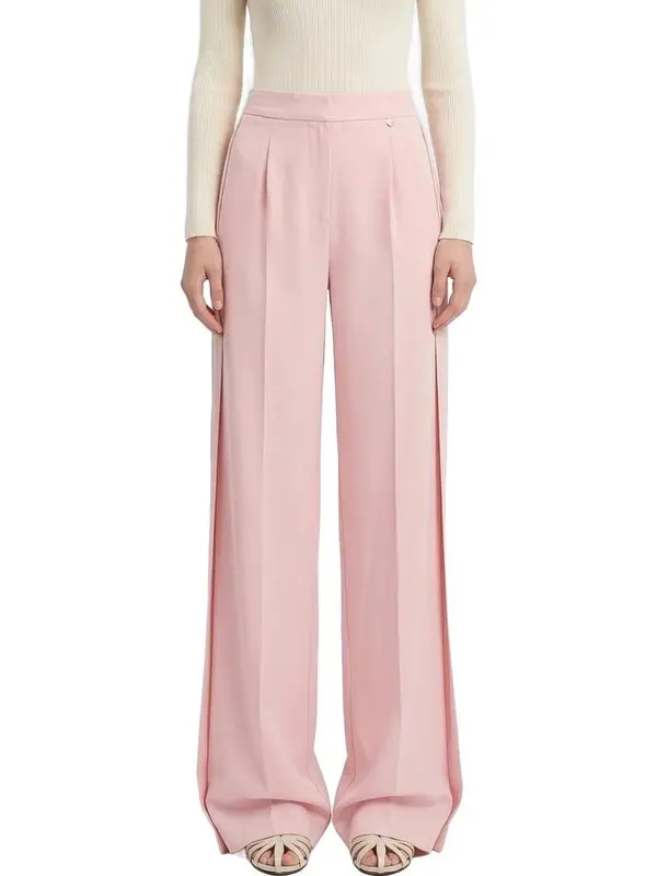 NISSA Wide Leg Trousers - Pink