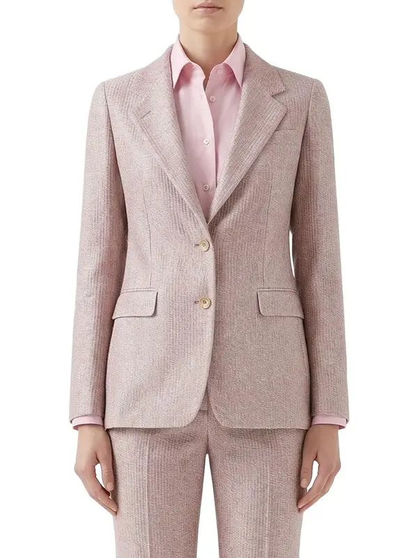 Tagliatore Single Breasted Jacket - Pink