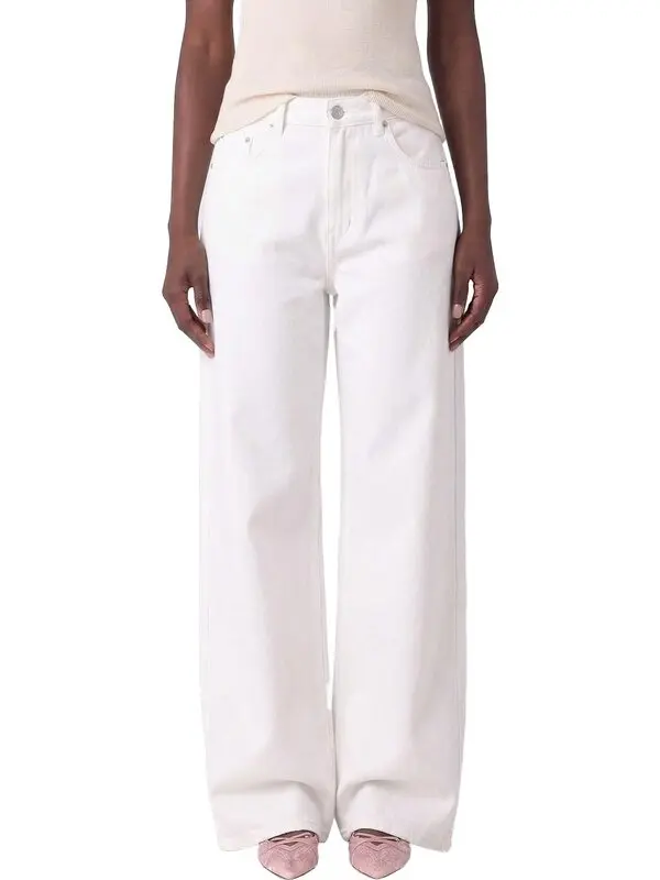 DUNST Wide Leg Jeans - White