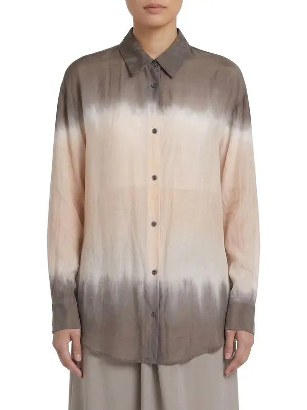 ROBERTO COLLINA Shirt - Dove Grey