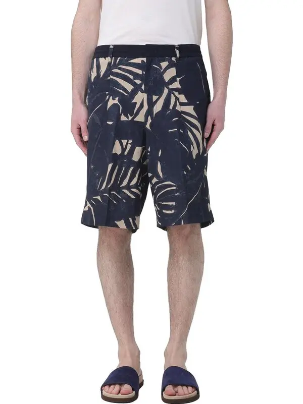 Emporio Armani Printed Shorts - Black 1