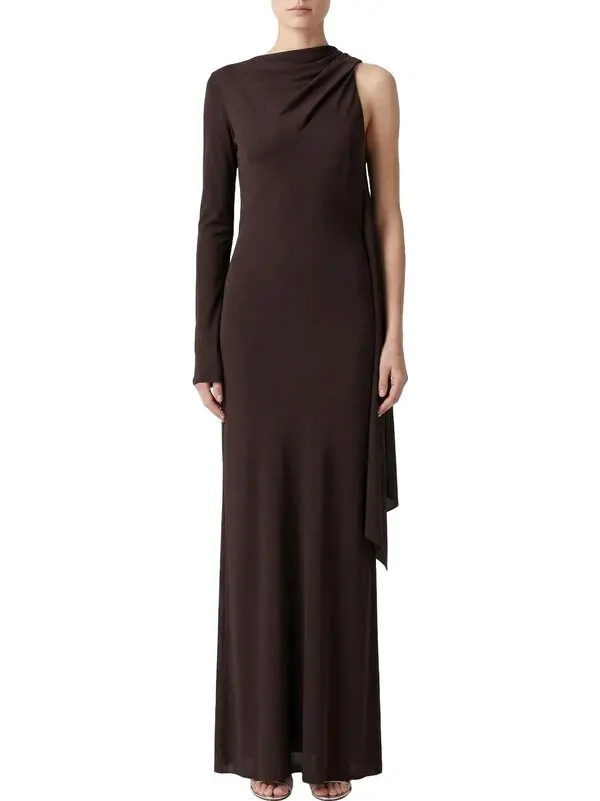 Erika Cavallini One-sleeve Gown - Brown